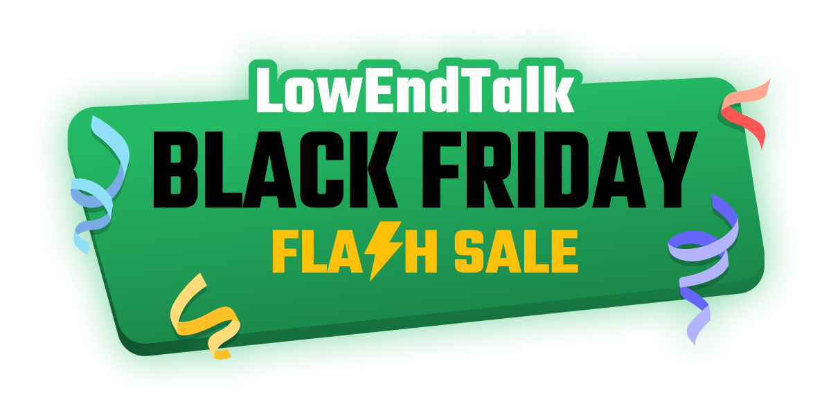 2025 Black Friday / Cyber Monday: FLASH SALE & MEGATHREAD - "The Trade War" - Page 447 — LowEndTalk